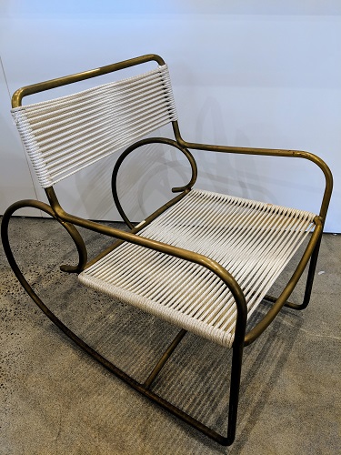 Walter Lamb rocker for Brown Jordan – Modele's Home Furnishings